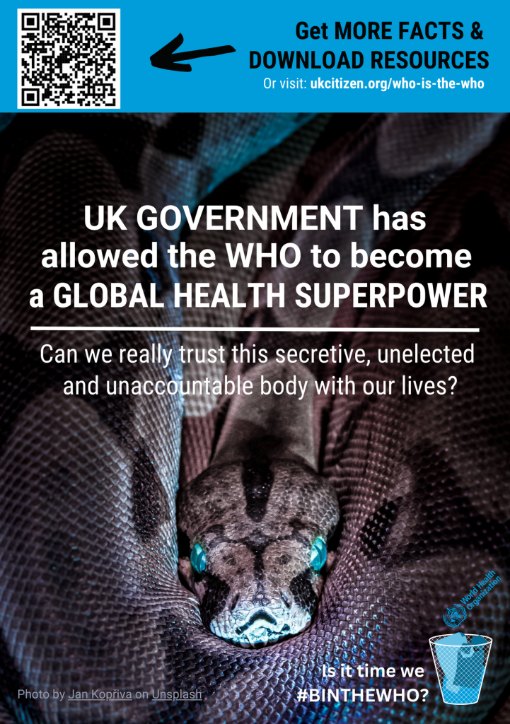 Who is the WHO - UKCitizen - For the People by the People